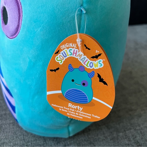 Squishmallows | Toys | Nwt Squishmallow Rorty Monster Treat Pail | Poshmark